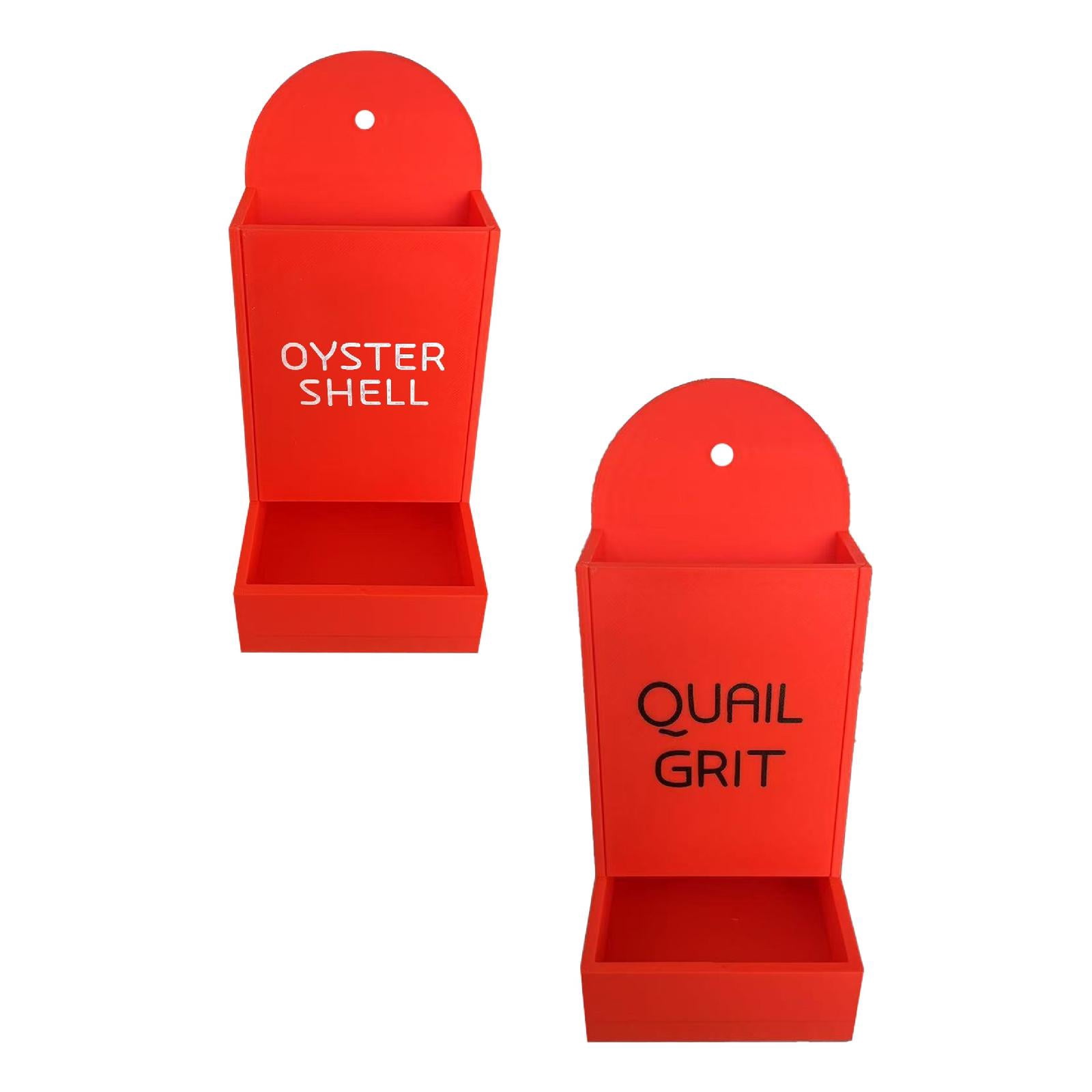 Chicken Oyster Shell and Grit Feeder, 2025 New Hanging Chicken Feeder ...