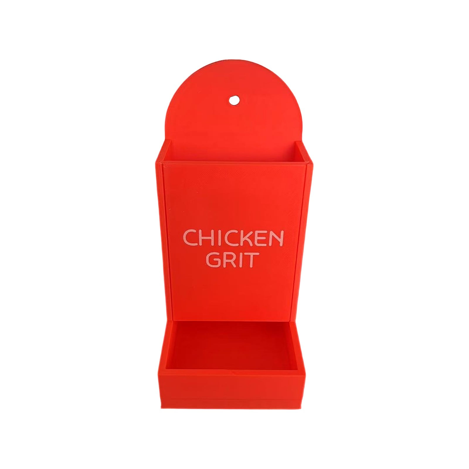 Chicken Oyster Shell and Grit Feeder, Hanging Chicken Feeder Trough ...