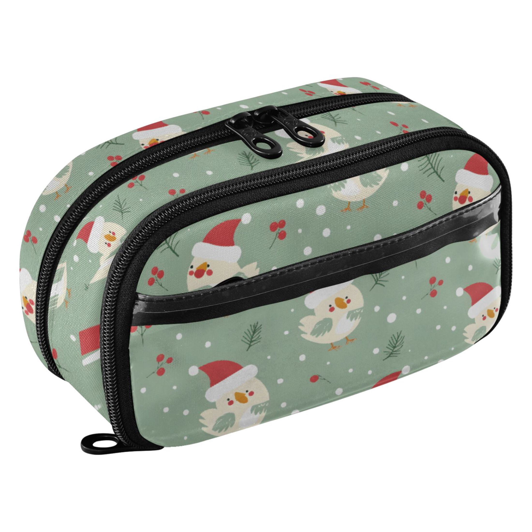 Chicken PVC Pencil Case Water-Repellent Clear Window Pencil Bag ...
