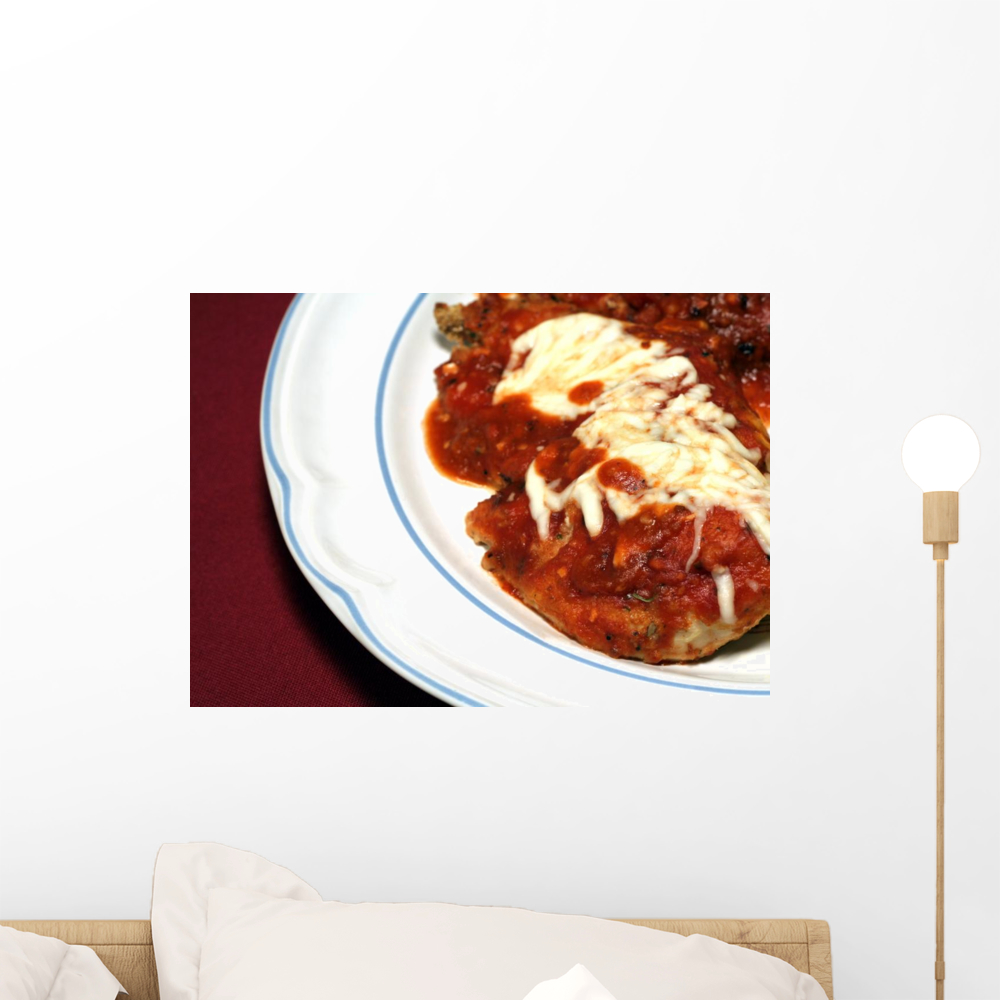 Chicken Parmesan Wall Mural by Wallmonkeys Peel and Stick Graphic (18 ...