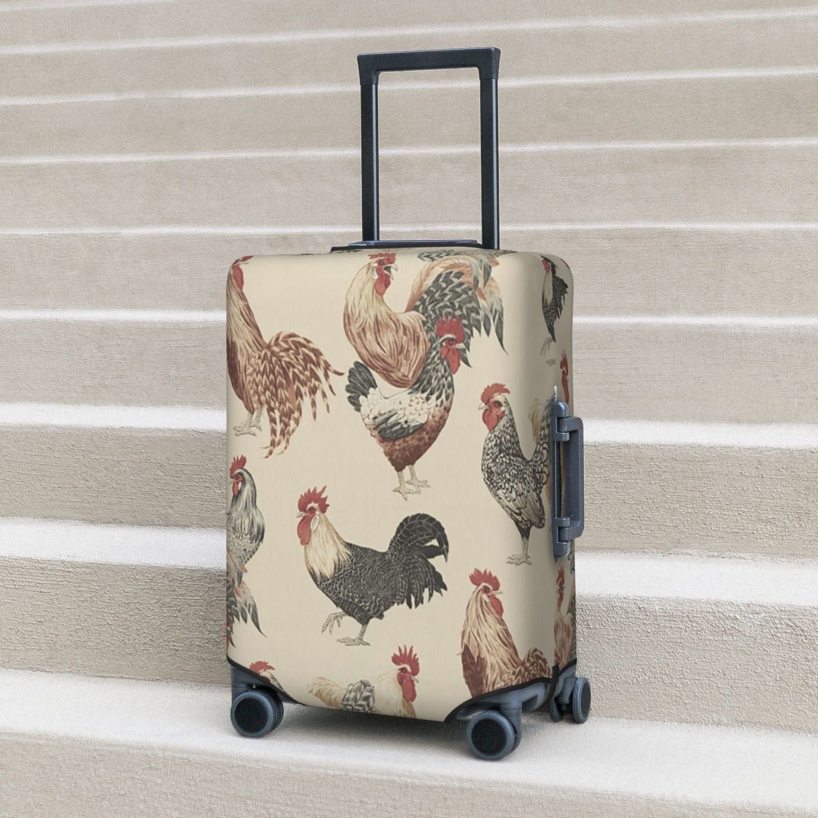 Chicken Pattern Luggage Covers Suitcase Cover Fashion Travel Essentials ...