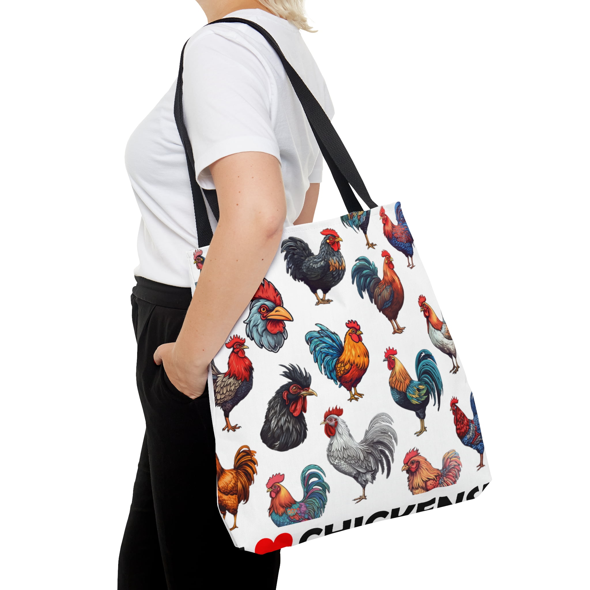 Chicken Pattern - Tote Bag - Walmart.com
