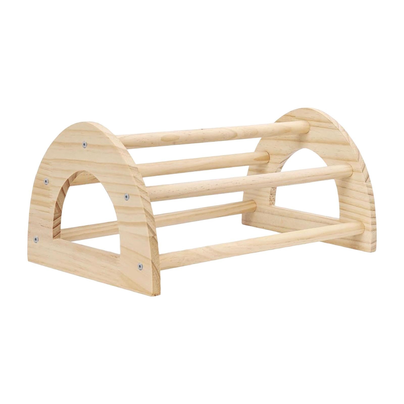 Chicken Perch Chick Gym Wooden Roosting Stand Large Platform for Hens ...