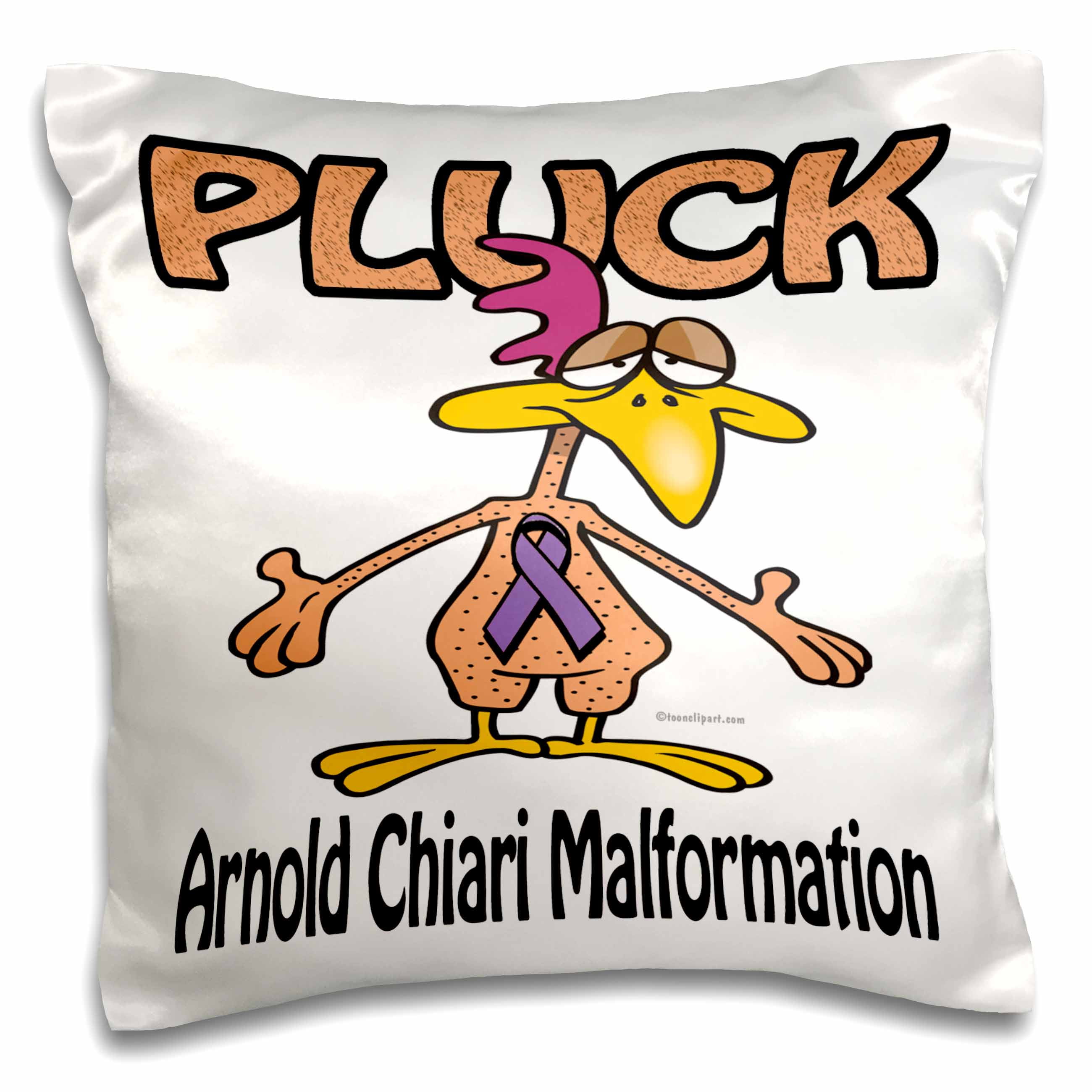 3dRose, Chicken Pluck Arnold Chiari Malformation Awareness Ribbon Cause ...