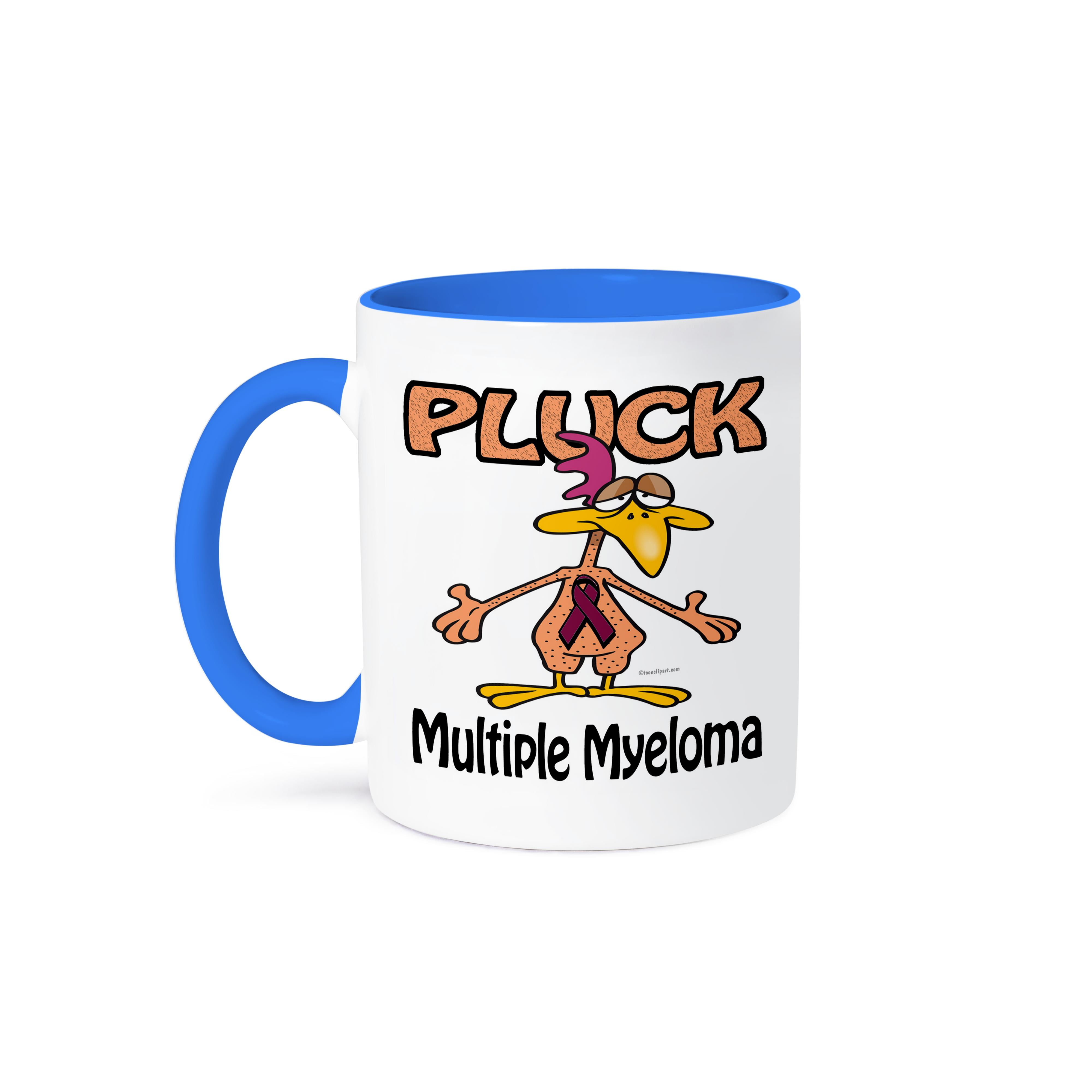 3dRose, Chicken Pluck Multiple Myeloma Awareness Ribbon Cause Design ...