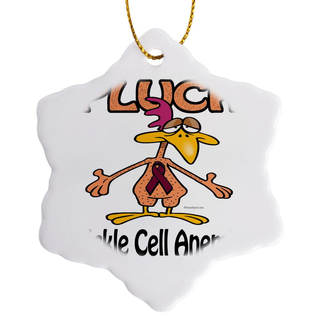 3drose, Chicken Pluck Sickle Cell Anemia Awareness Ribbon Cause Design ...