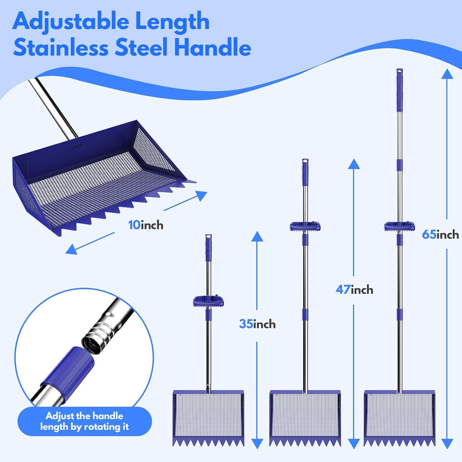 Chicken Poop Scooper & Rake 2-in-1 - Walmart.com