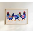 Chicken Poster Cottagecore Decor Kitchen Decor Trendy Wall Art ...