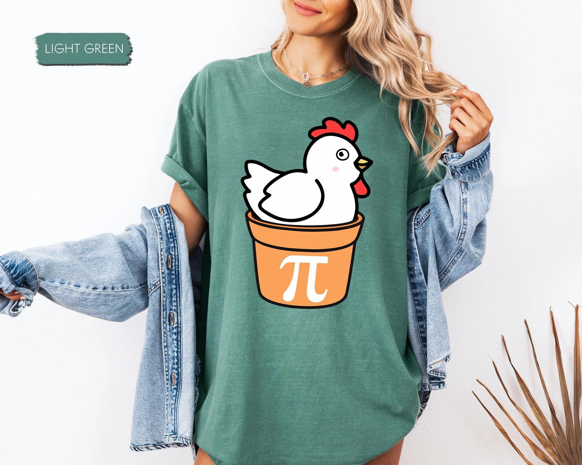Chicken Pot Pi Day Shirt, Math Teacher Shirt, Math Pun Shirt, Math Meme ...