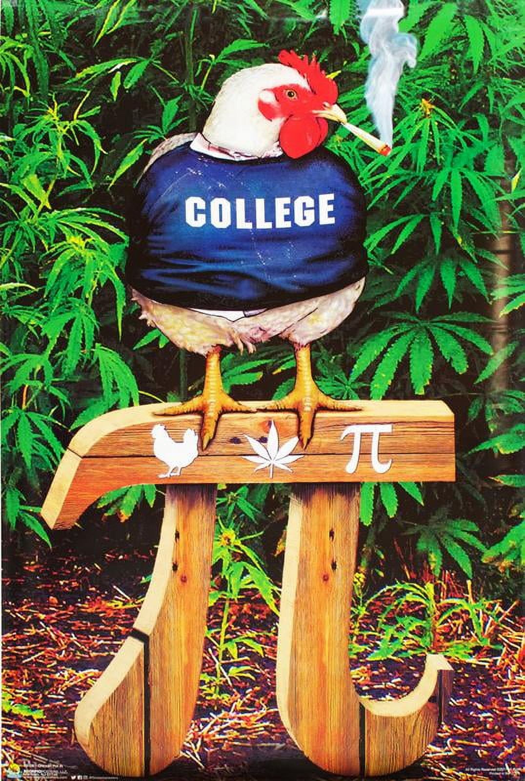 Chicken Pot Pi Poster 24 by 36in - Walmart.com