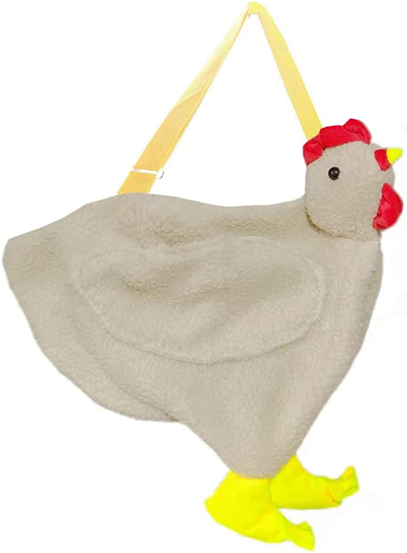 Chicken Purse Chicken Bag Fluffy Hen Crossbody Bag Plush Handbags ...