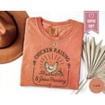 Chicken Raising Jesus Praising Shirt Farm Life Shirt Christ ...