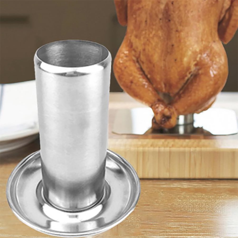 Chicken Roaster Rack Stainless Steel Non Stick Vertical Chicken Holder ...