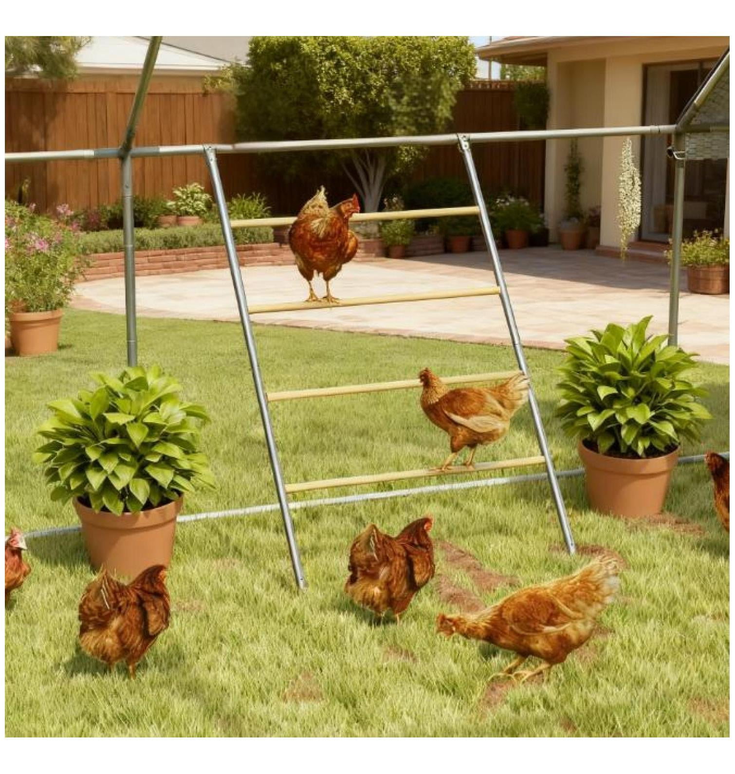 Chicken Roost for Coop, Gym Roosting Bar, 55" x 33.75" - Walmart.com