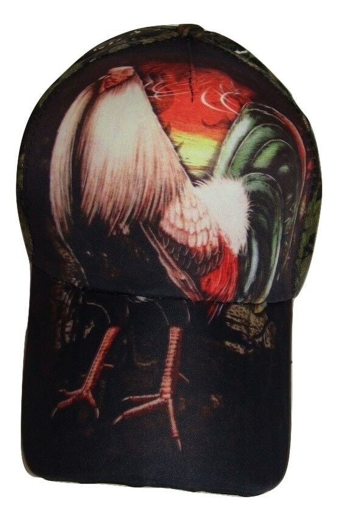 Chicken Rooster #1 Camo Camouflage Premium Printed Baseball Cap Hat ...