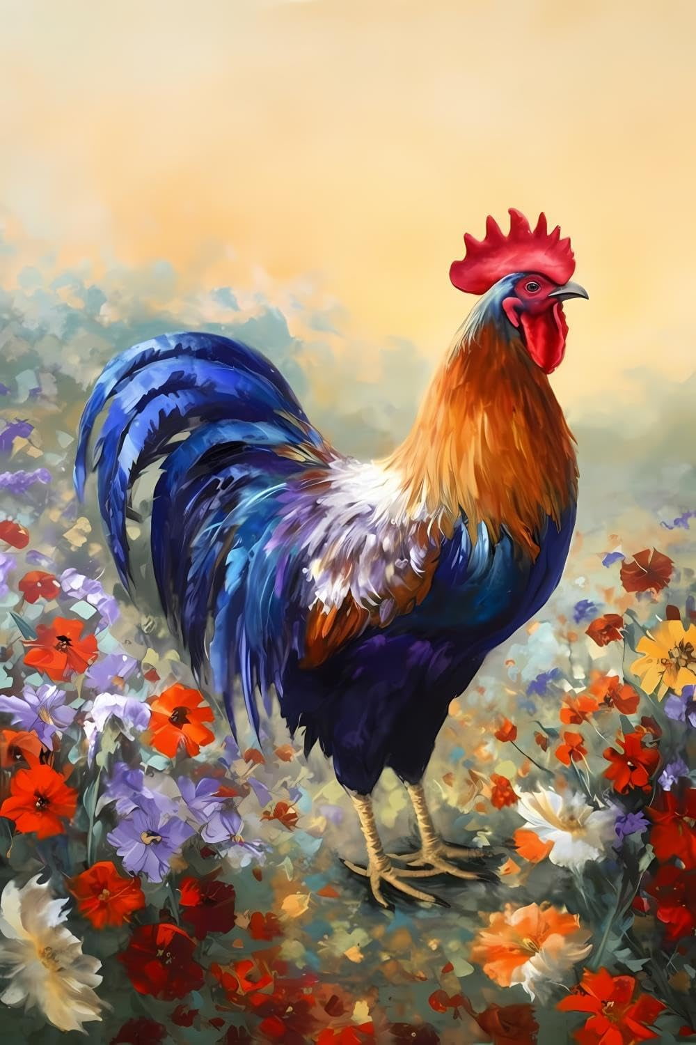 Chicken The Rooster in The Bush Funny Jigsaw Perfect for Brain Puzzle ...
