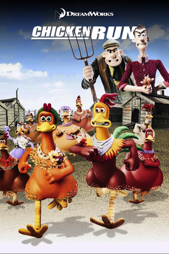 Chicken Run 2000 Poster 24x36 - Claymation Adventure Comedy Animated ...