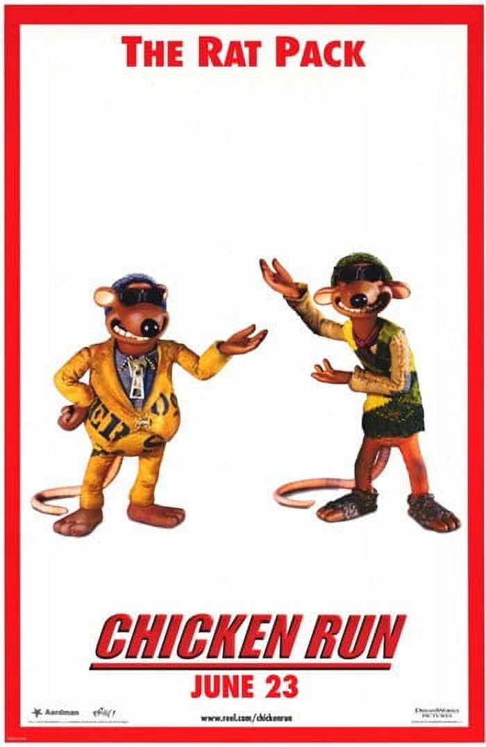 Chicken Run Movie Poster (11 x 17) - Walmart.com