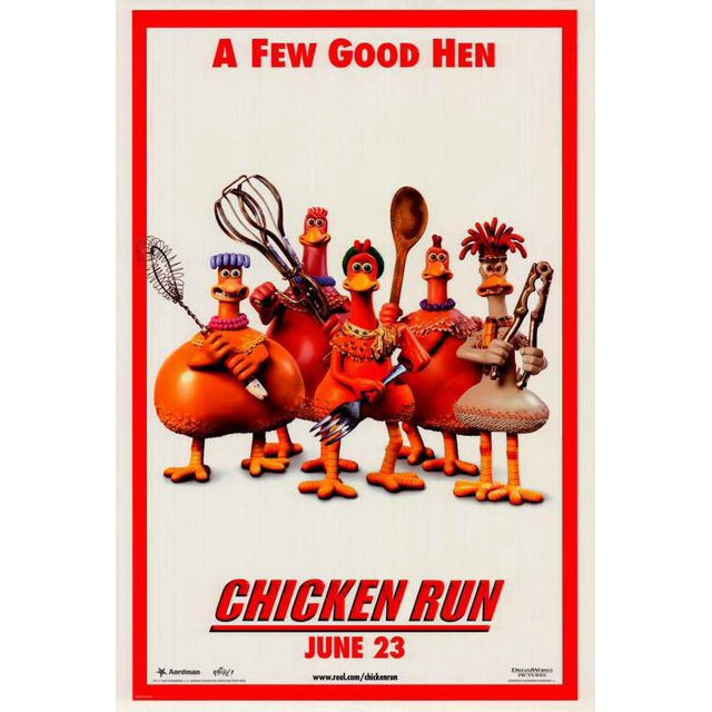 Chicken Run - movie POSTER (Style I) (11" x 17") (2000) - Walmart.com