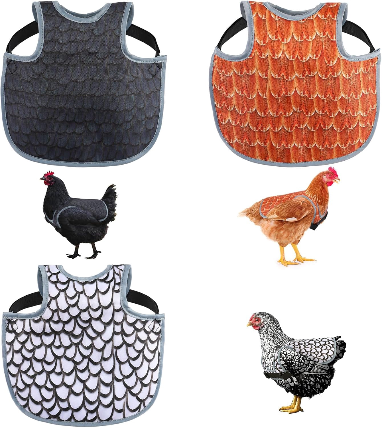 Chicken Saddle for Hens, Chicken Back Protector for Hens, Comfortable ...