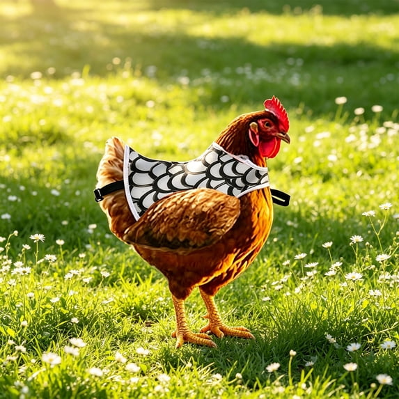 Chicken Saddle for Hens with Adjustable Straps, Waterproof Chicken ...