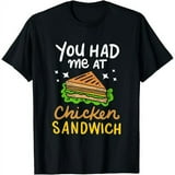 Chicken Sandwich Lover T-Shirt - Walmart.com
