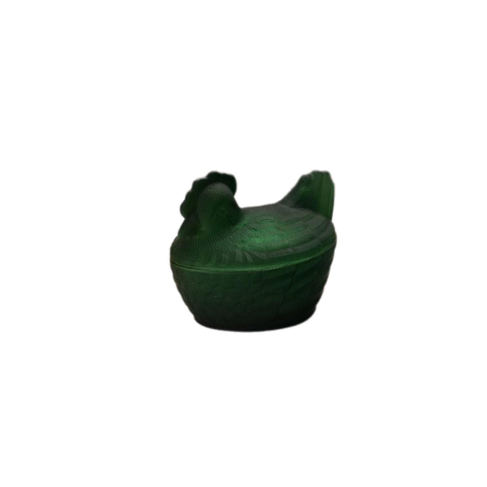 Chicken Shaped Crystal Glass Candy Dish, Chicken Candy Dish with Lid ...
