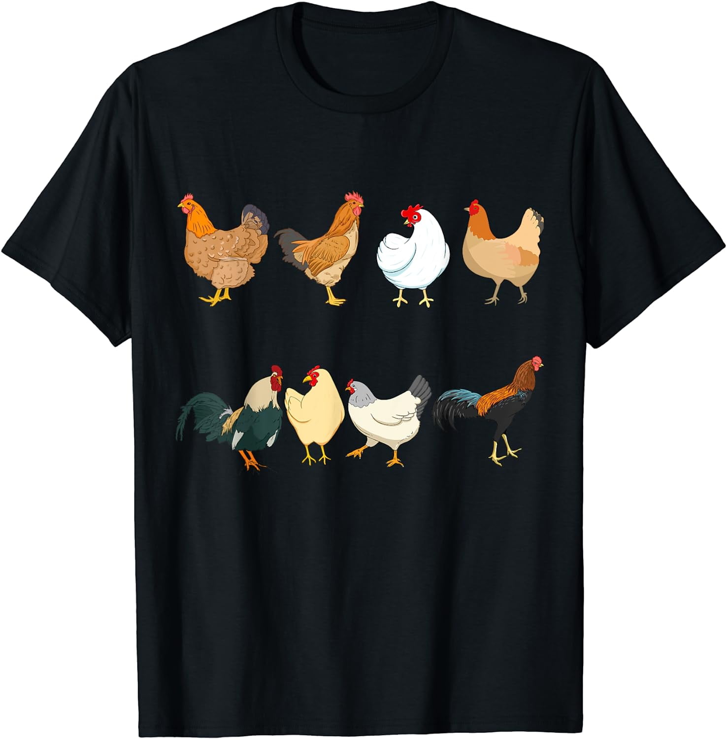 Chicken Shirt Chicken Lovers Gifts Farmer Women Men Chicken T-Shirt ...
