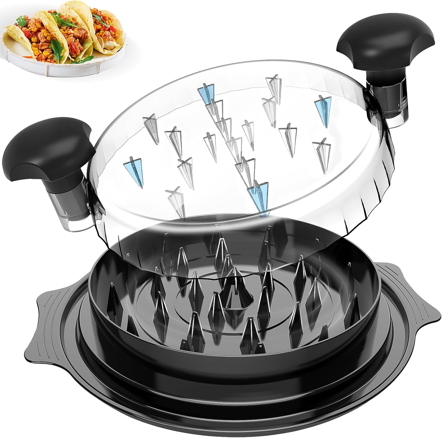 Chicken Shredder, 2025 Pro Chicken Breast Shredder Tool Twist Large ...