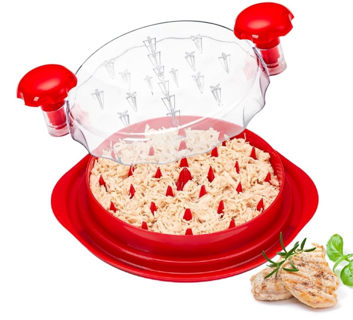 Chicken Shredder Kitchen Tool 1 Pack,Reusable BPA Free Meat Shredder ...