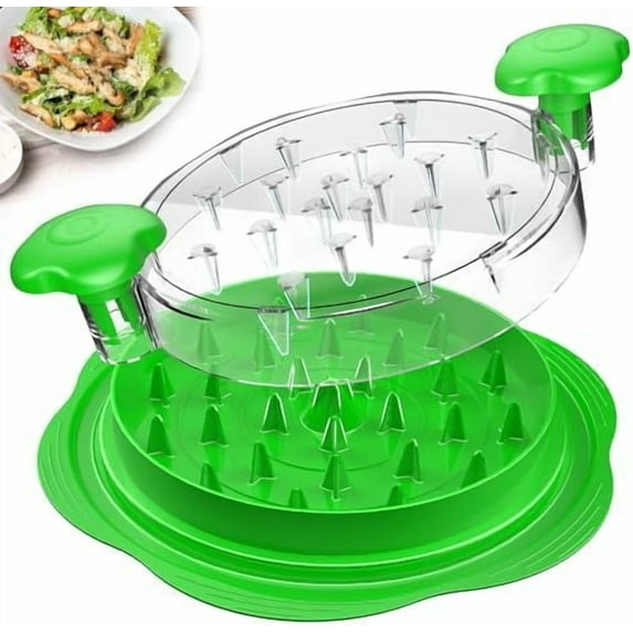 Chicken Shredder Large Chicken Breast Shredder Tool Twist with Brush ...