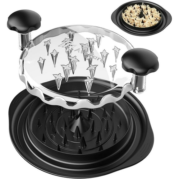 Chicken Shredder Large Chicken Breast Shredder Tool Twist with Brush ...