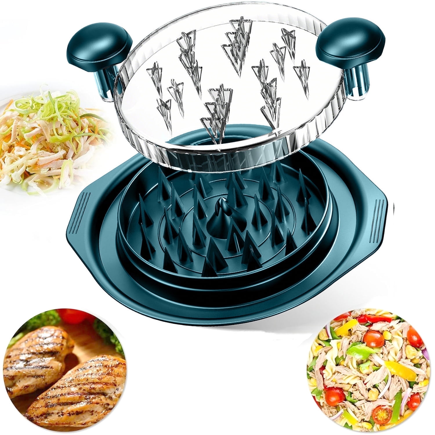 Chicken Shredder, Large Chicken Shredder Tool Twist, Visible Meat ...