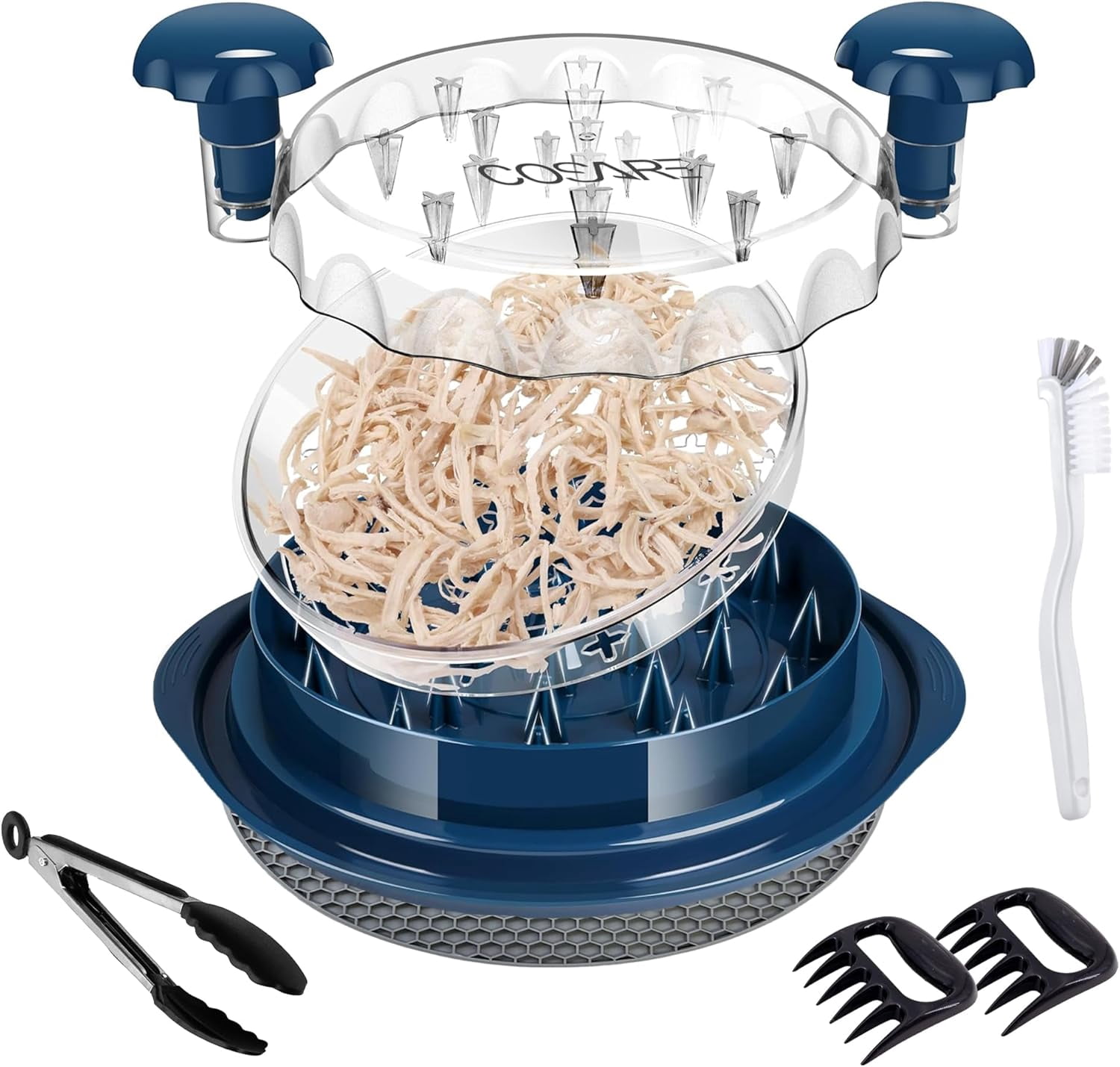 Chicken Shredder for Meat - Chicken Shredder Tool Twist Large Manual ...