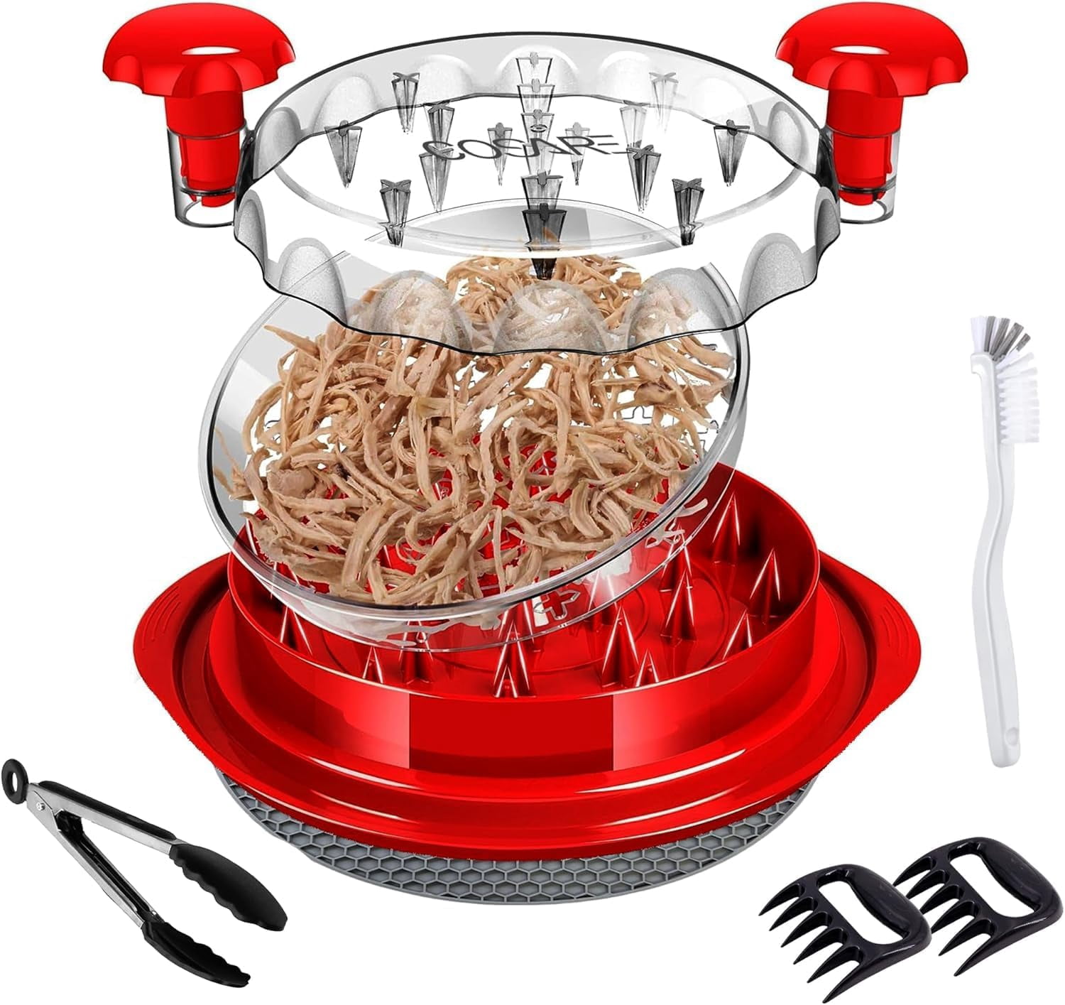 Chicken Shredder for Meat - Chicken Shredder Tool Twist Large Manual ...