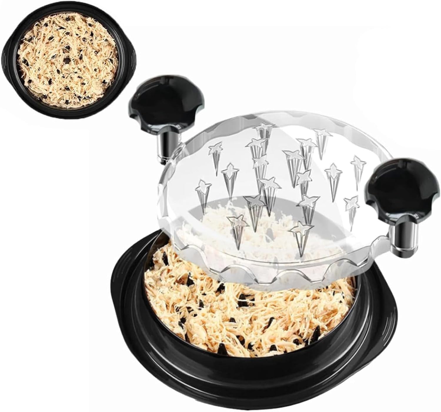 Chicken Shredder Tool, 10’’ Chicken Breast Shredder Tool Twist,Chicken ...