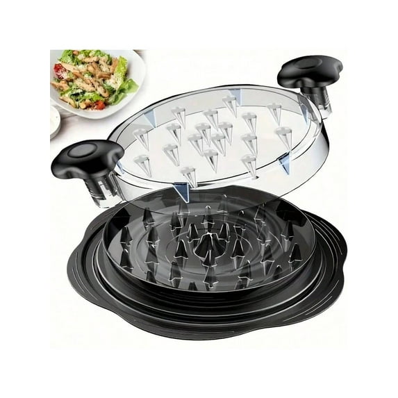 Chicken Shredder Tool with Non-Slip Base and Ergonomic Handle, Large ...