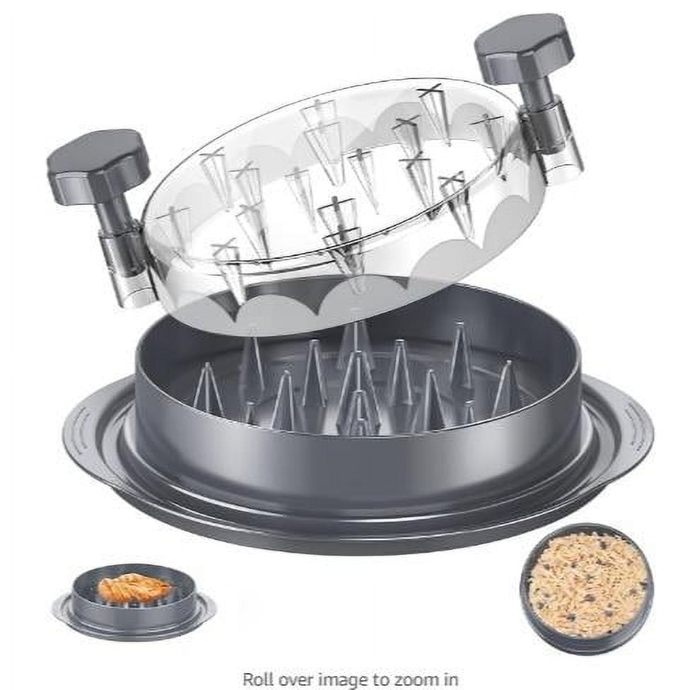 Chicken Shredder Tool Twist, 8 Inches, Cooked Meat Shredder with Clear ...