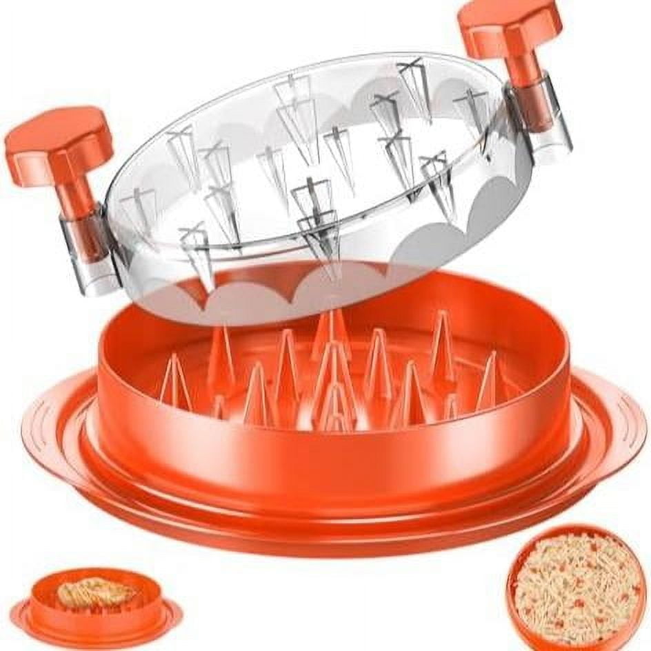 Chicken Shredder Tool Twist, 8 Inches, Cooked Meat Shredder with Clear ...