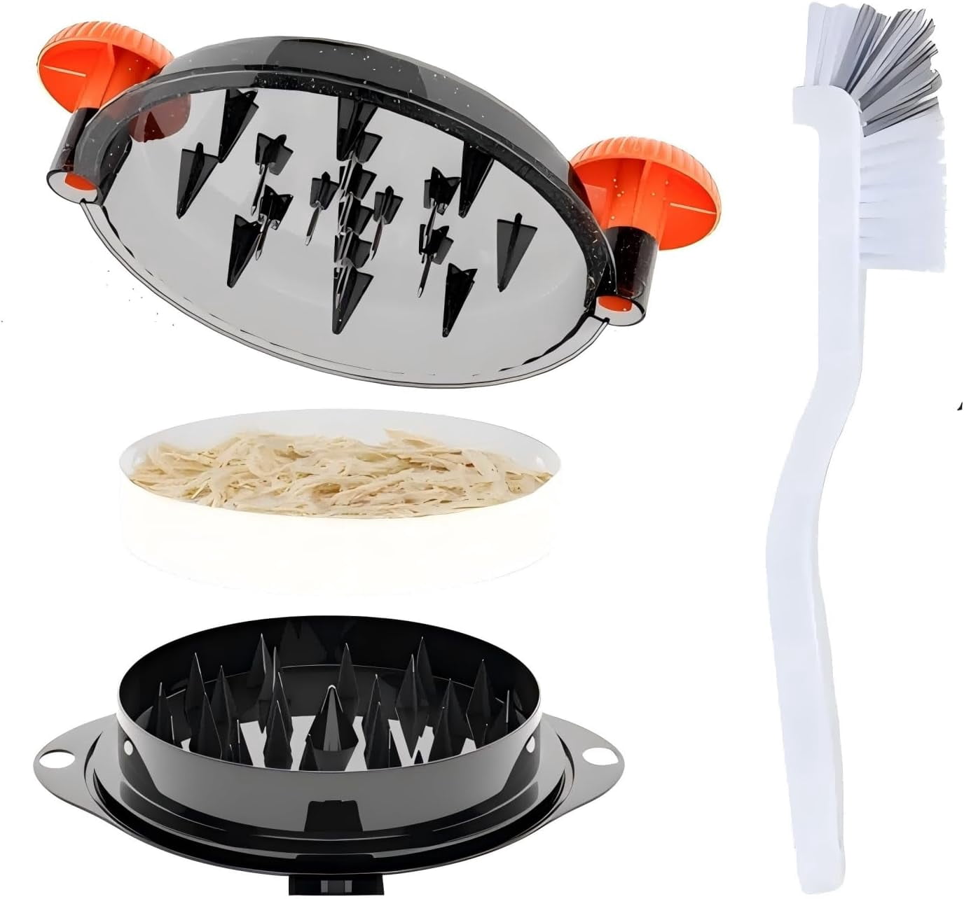 Chicken Shredder Tool Twist Meat Shredder Chicken Breast Shredder Large ...