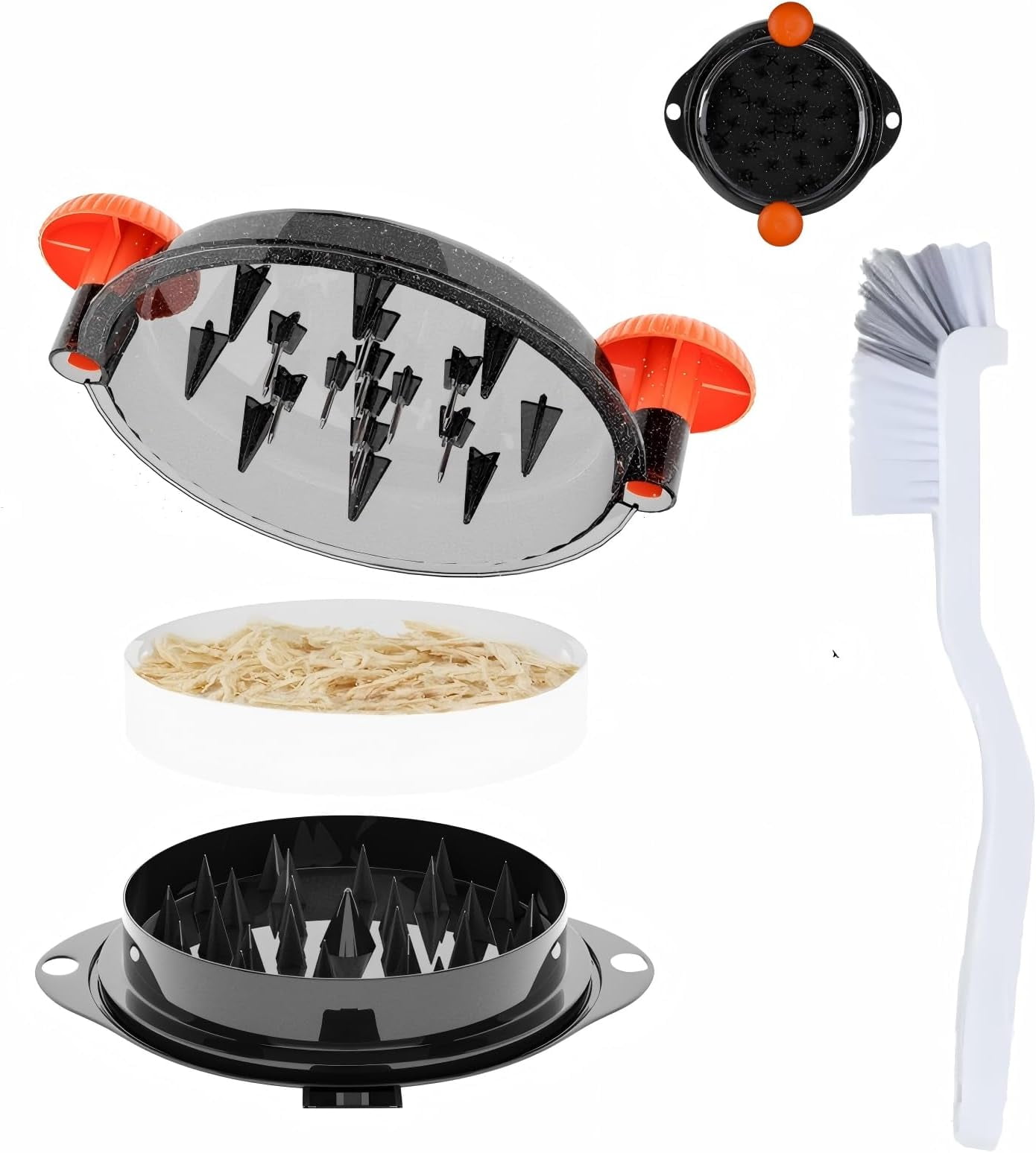 Chicken Shredder Tool Twist Pro - Large Meat Shredder for Chicken ...