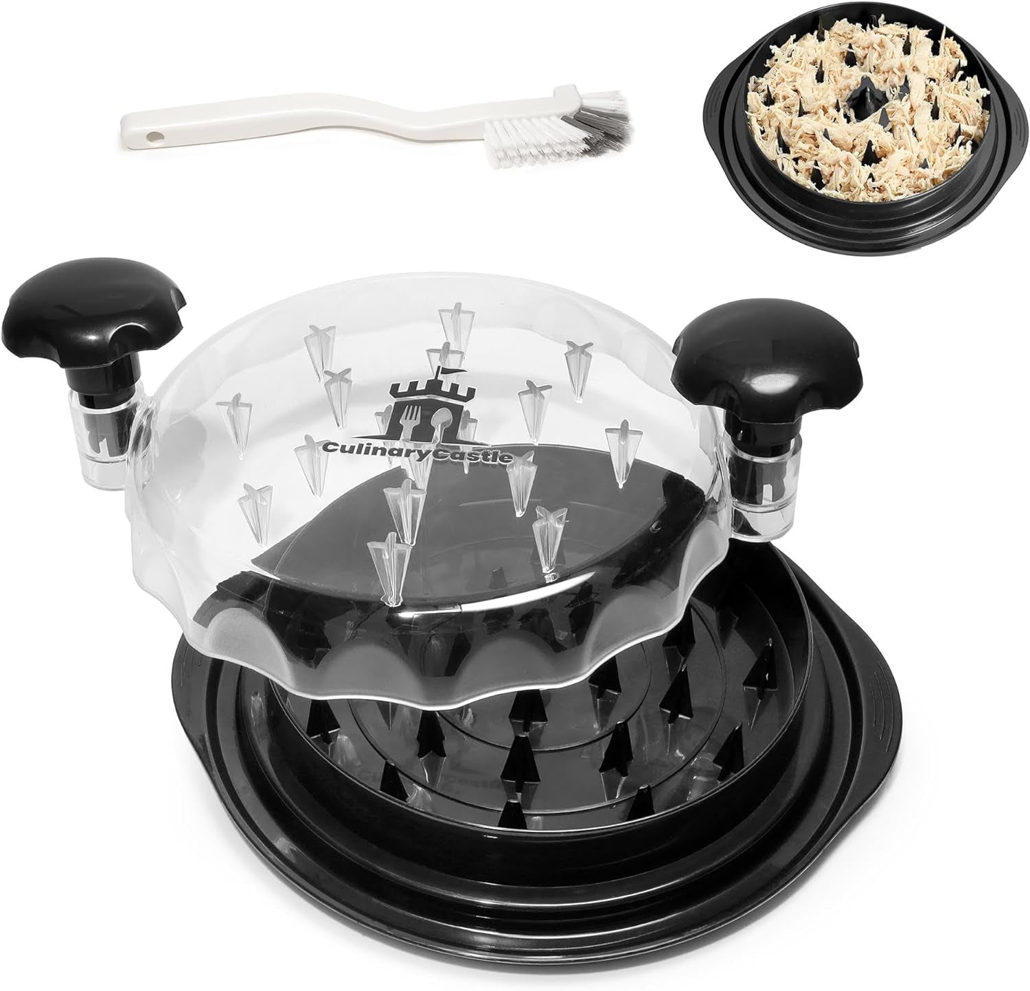 Chicken Shredder Tool Twist - Shred Chicken, Pork, Beef & Veggies in ...