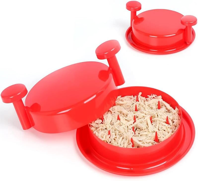 Chicken Shredder Tool with Handles and Non-Skid Base for Meat Shredder ...