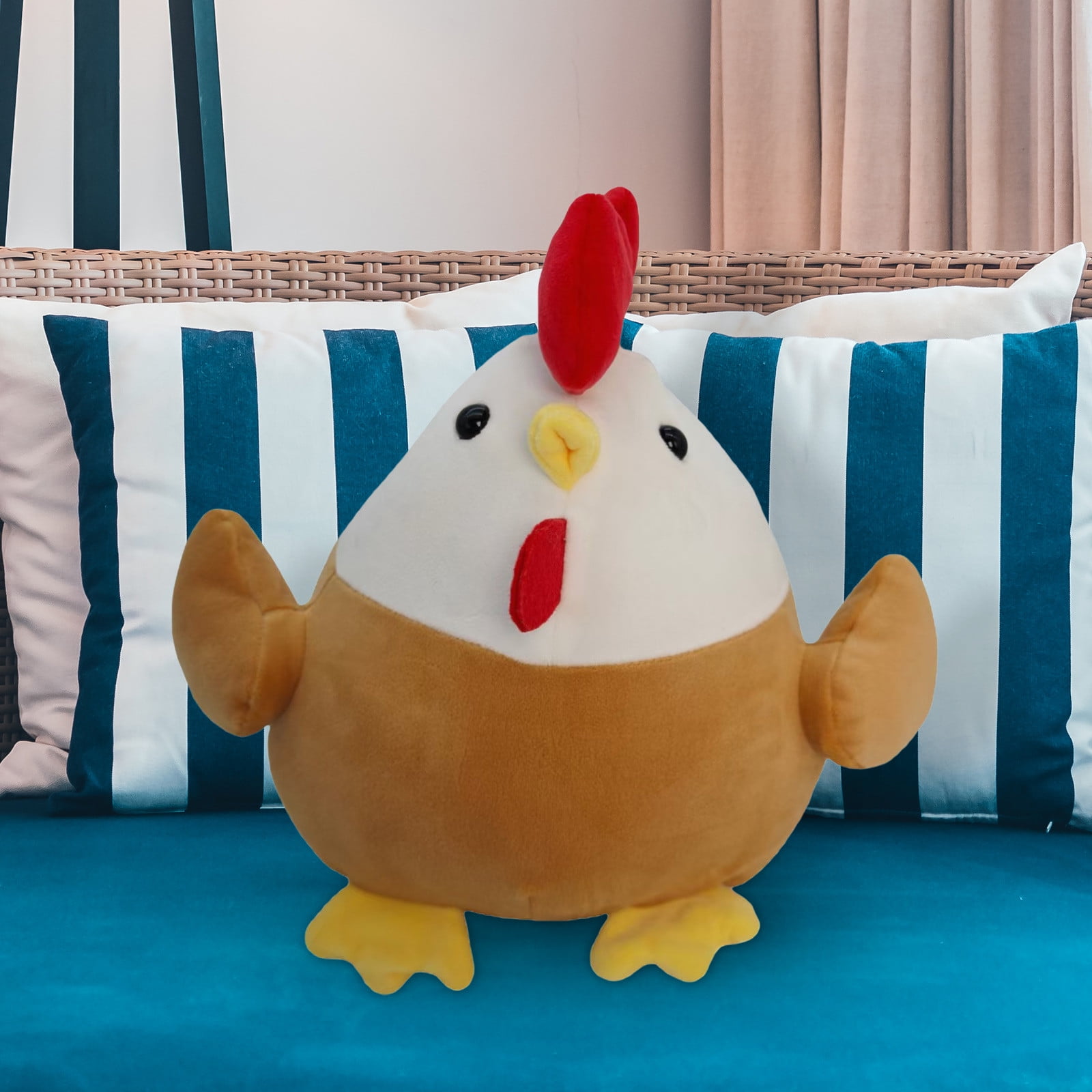 Chicken Stuffed Plush Cute Rooster Plushie Chicken Stuffed Stuffed ...
