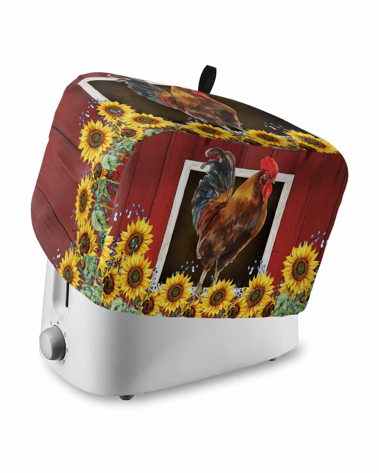 Chicken Sunflowers Small Toaster Cover 2 Slice, Kitchen Appliance ...