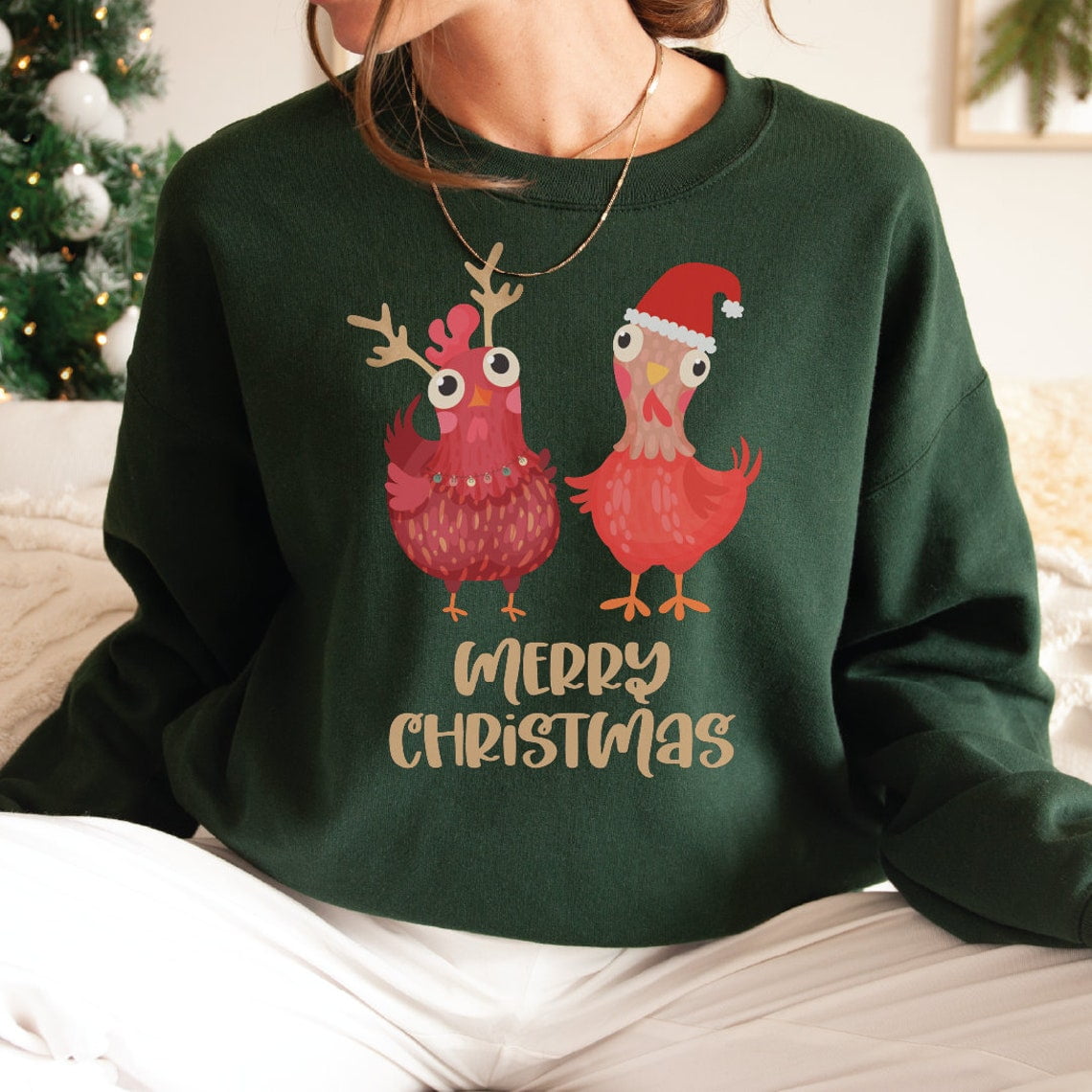 Chicken Sweatshirt, Cute Chicken Hoodie, Sweatshirt, Farm Sweater ...
