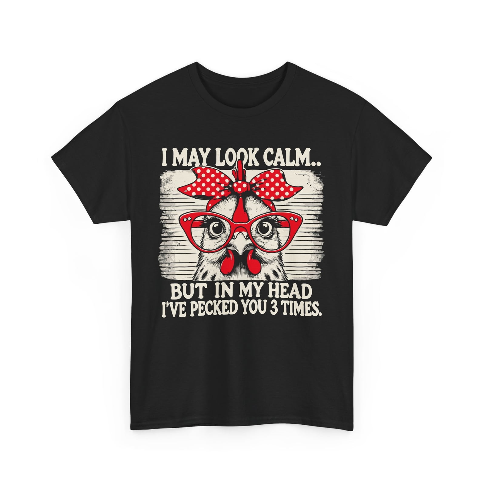 Chicken T-Shirt - Clever & Witty Tee for Pun Lovers & Wordplay Fans ...