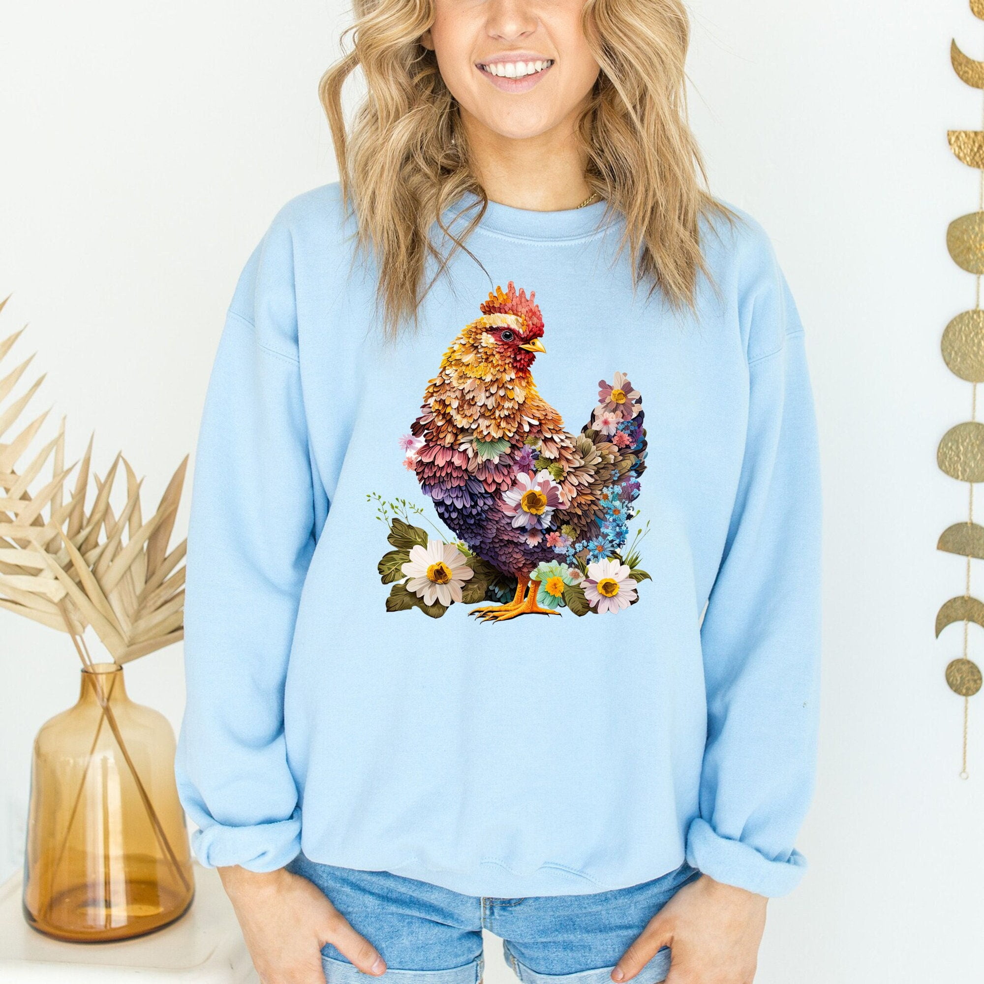 Chicken T-Shirt, Mothers Day Chicken T-Shirt, Women Chicken T-Shirt ...