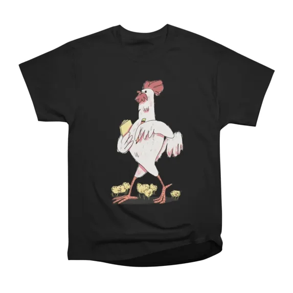 Chicken Teacher with cute little chicks following her Tee Gift For Him ...