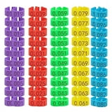 Chicken Thigh Ring Clip Numbered Leg Band Tags Chickens Ducks Leg Rings ...